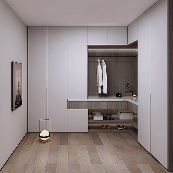 CUWD001 Custom Corner Wardrobe Built-In Cabinet – Custev Fixture